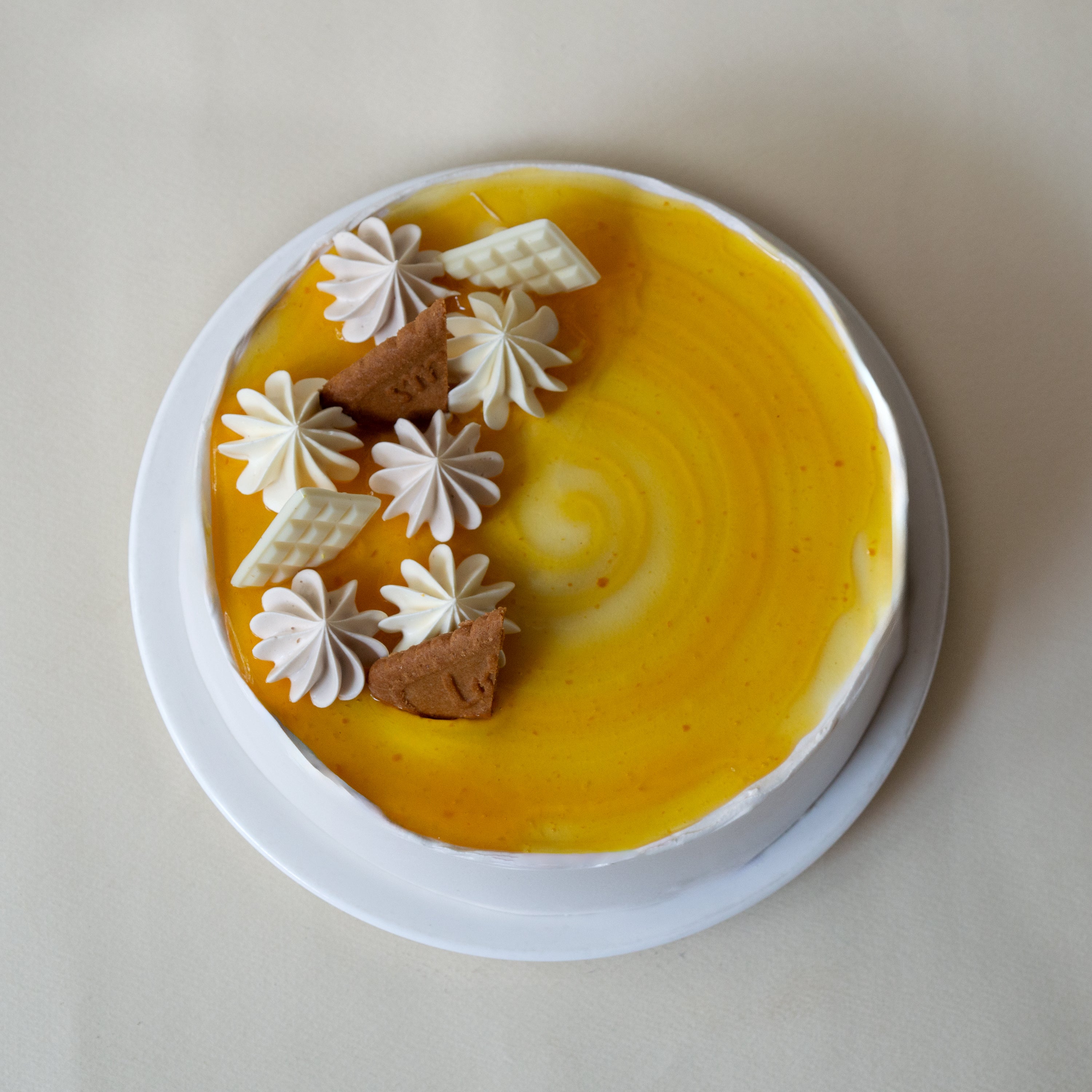 Buy Mango Biscoff Cake| Online Cake Delivery - CakeBee