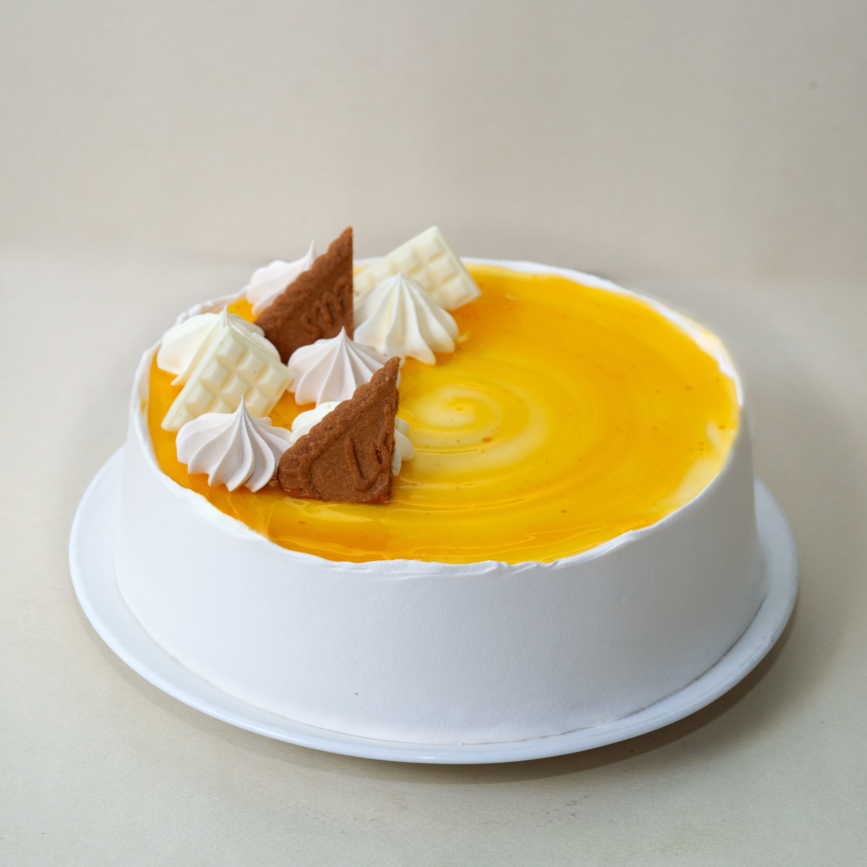 Buy Mango Biscoff Cake| Online Cake Delivery - CakeBee