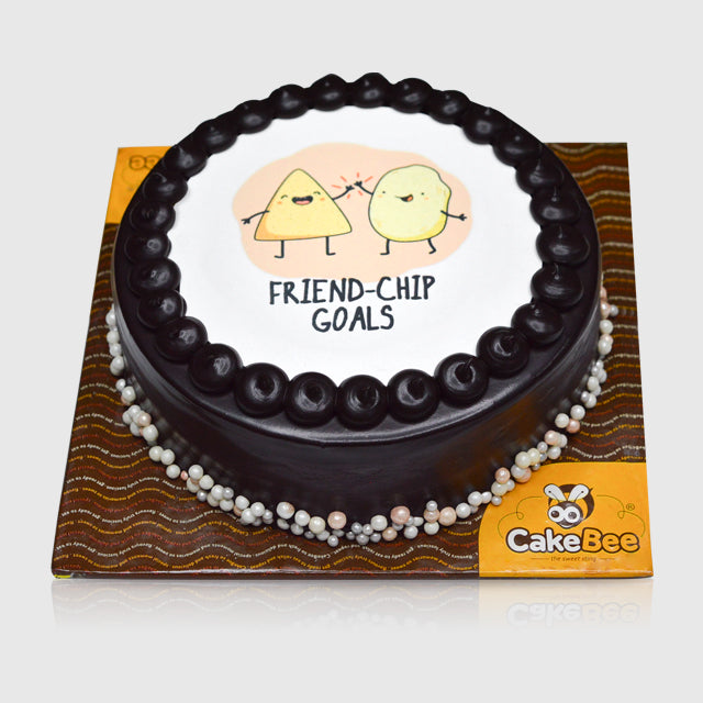 Buy/Send FriendChip Cake Online | CakeBee