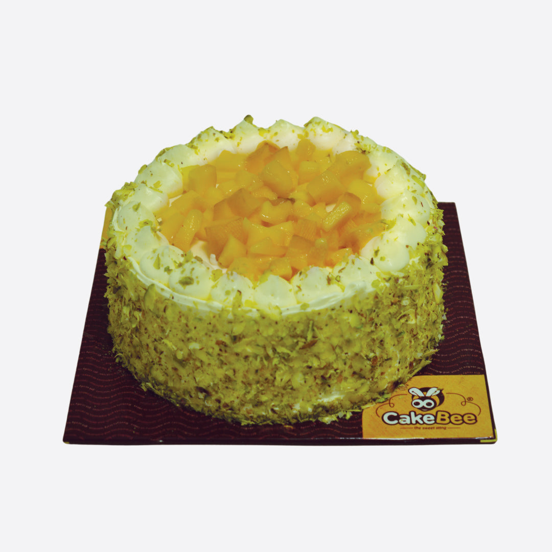 Buy Mango Pistachio Cake | Online Cake Delivery - CakeBee
