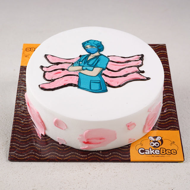 The Caregiver Cake | Best Cake for Nurses Day | CakeBee