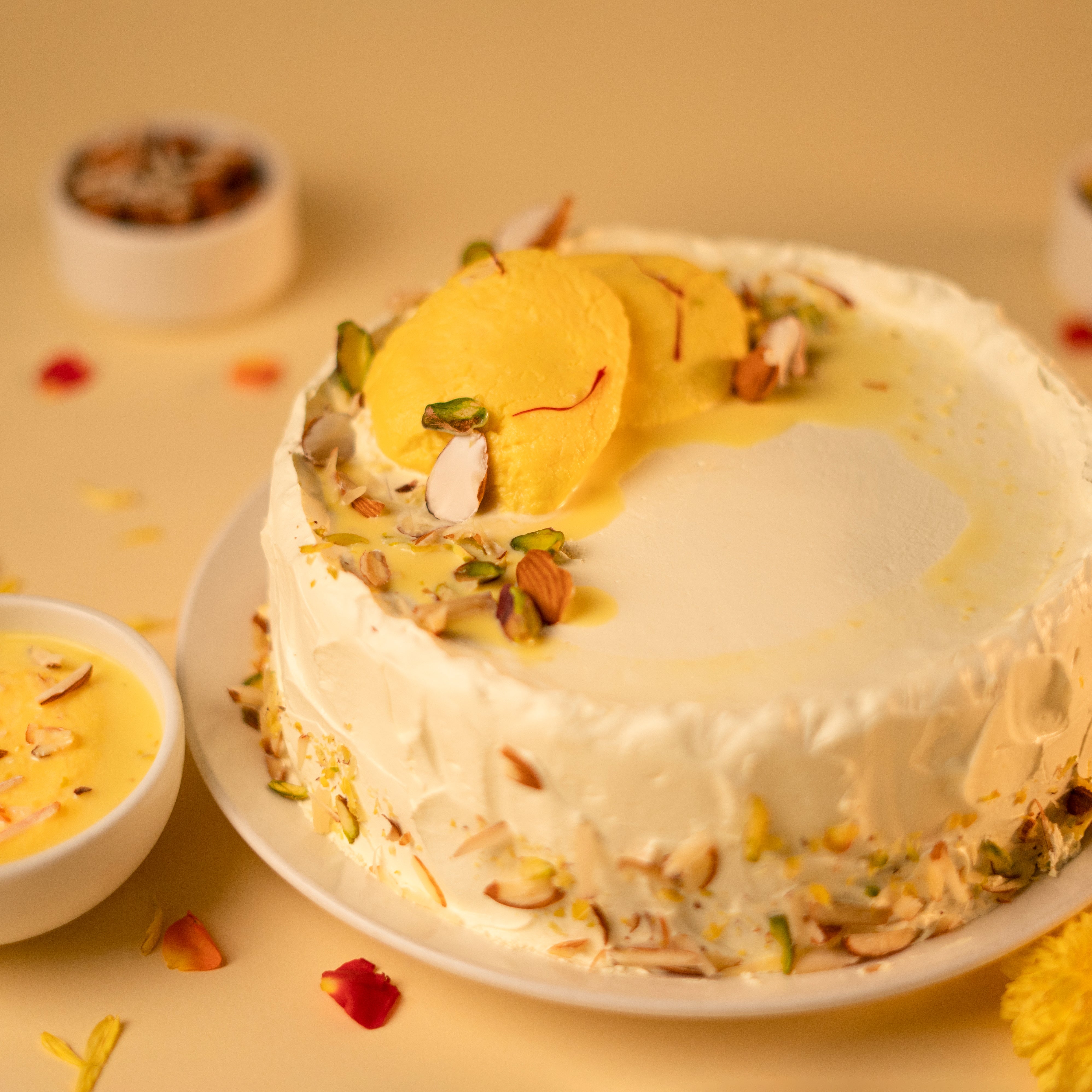 Buy Rasmalai Cake | Online Cake Delivery - CakeBee