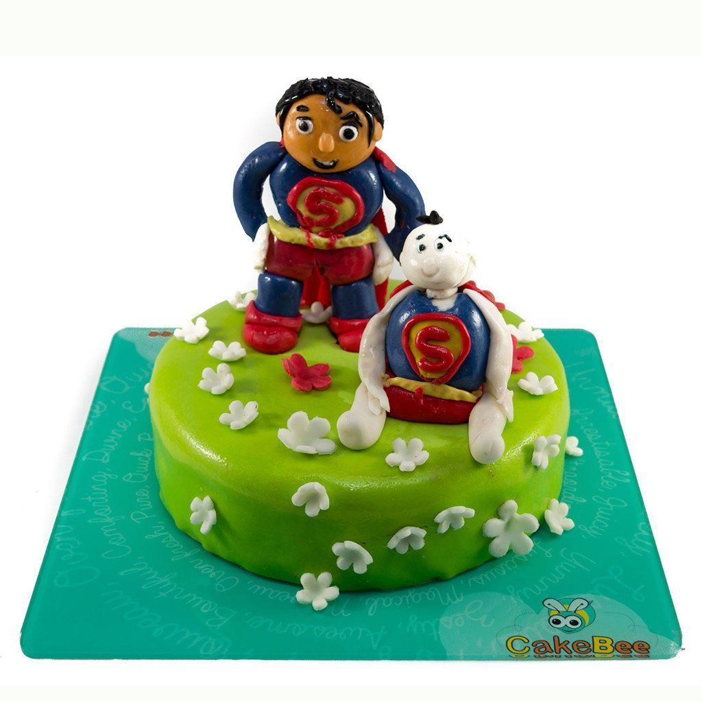 Buy Superman Junior Cake| Online Cake Delivery - CakeBee