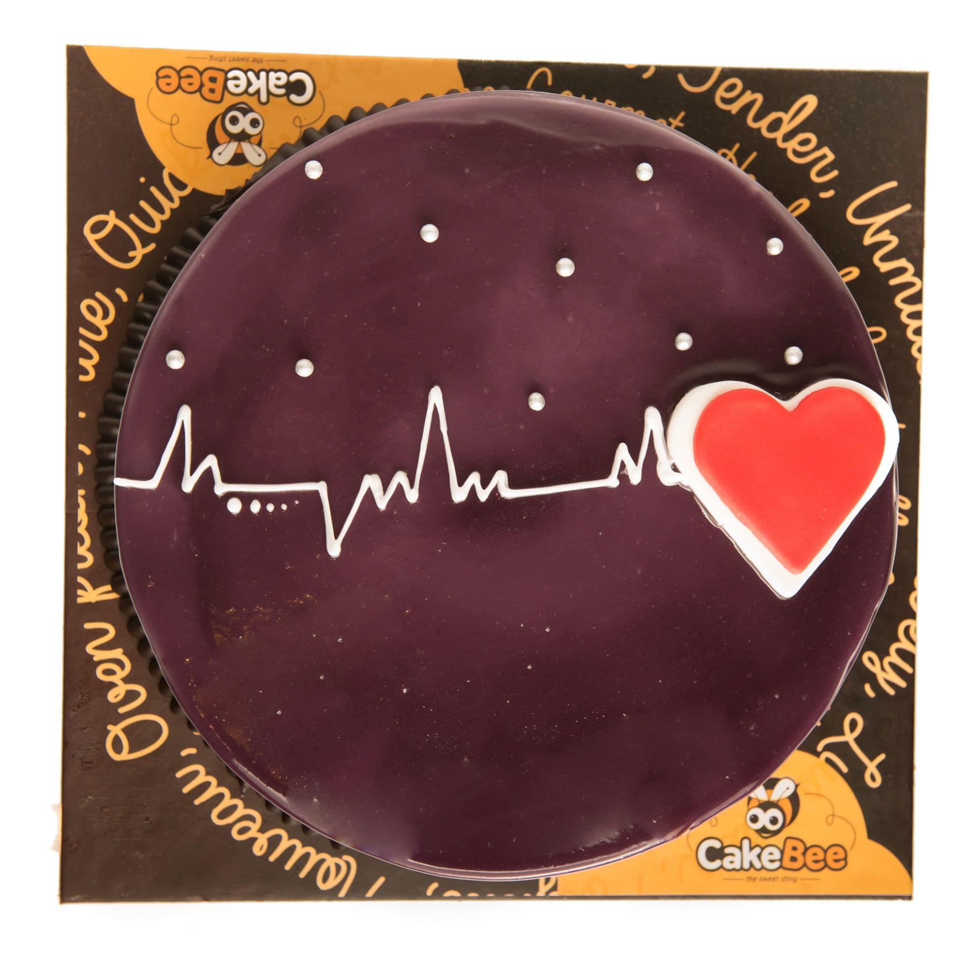 Buy Love Graph Cake | Online Cake Delivery - CakeBee