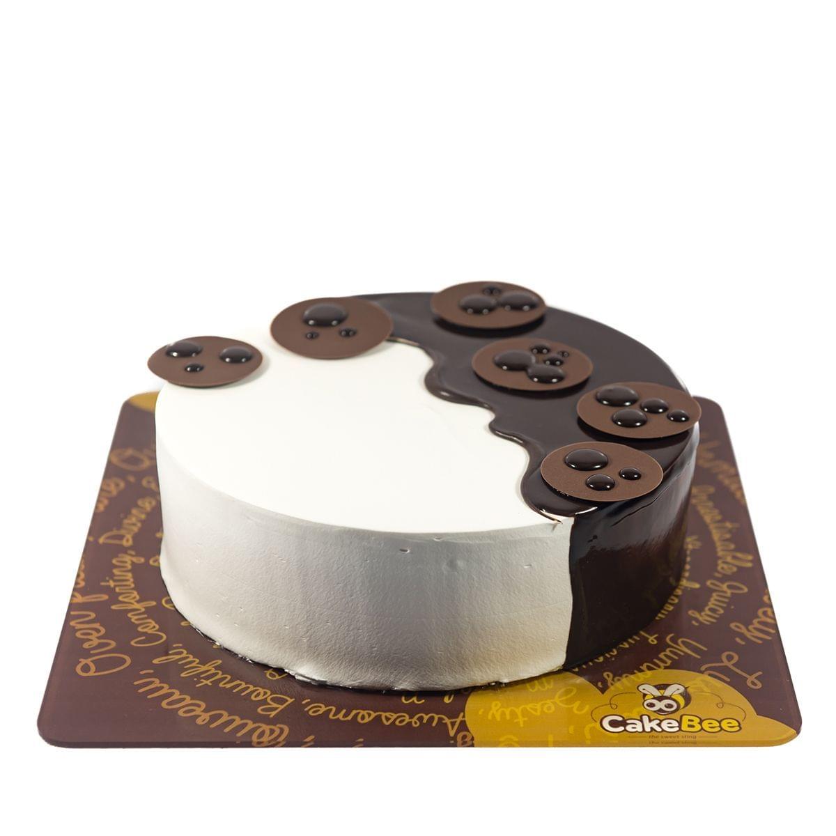Buy Yin Yang Cake| Online Cake Delivery - CakeBee